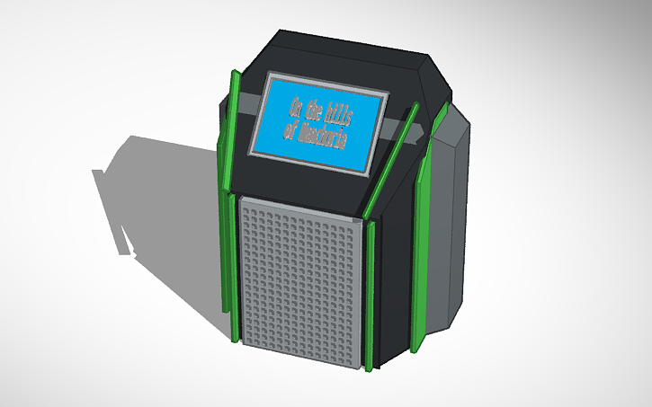 3D design Jukebox Competition entry - Tinkercad