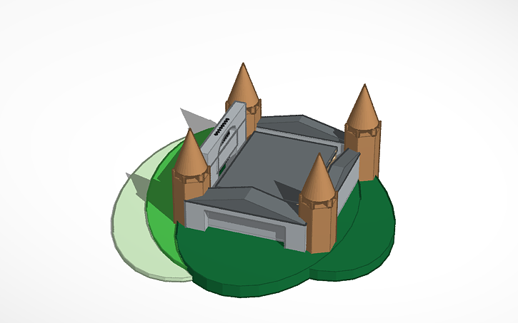 3D design castel - Tinkercad