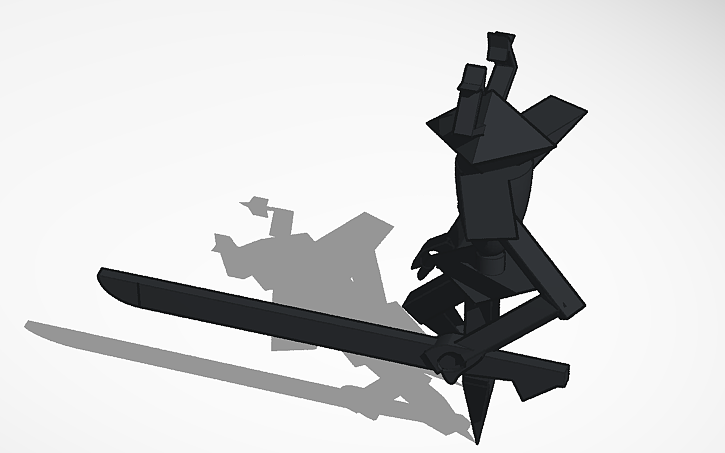 3D design The Roaring Knight - Tinkercad