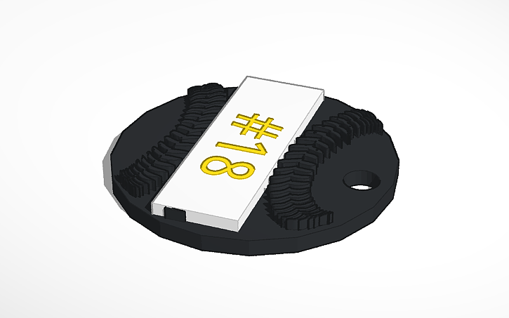 3D design baseball keychain - Tinkercad