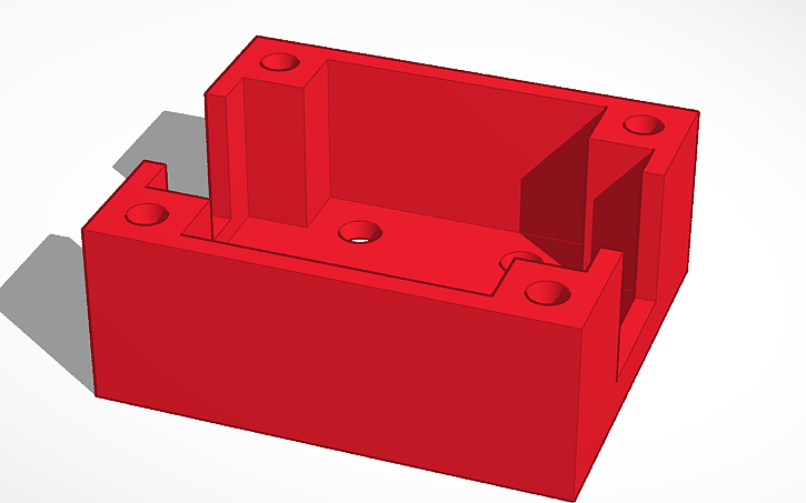 3D design switch cover - Tinkercad