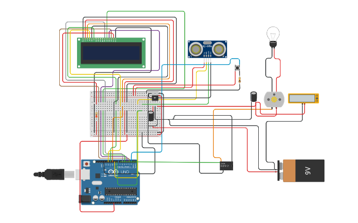 Circuit design Project - Tinkercad