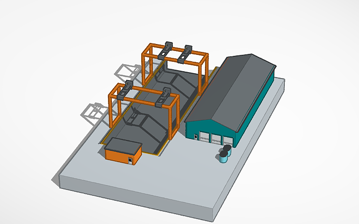 3D design Small Shipyard - Tinkercad