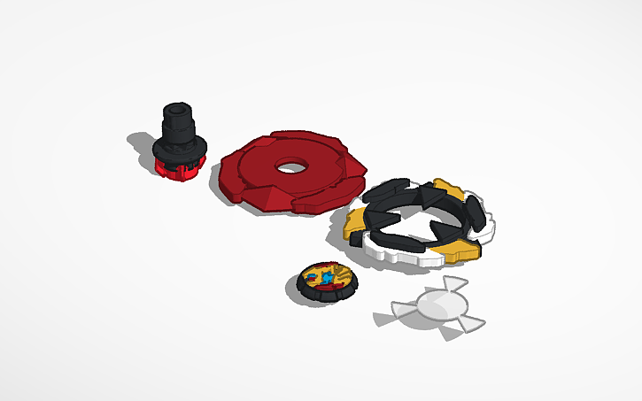 3D design champion valkyrie recolor - Tinkercad