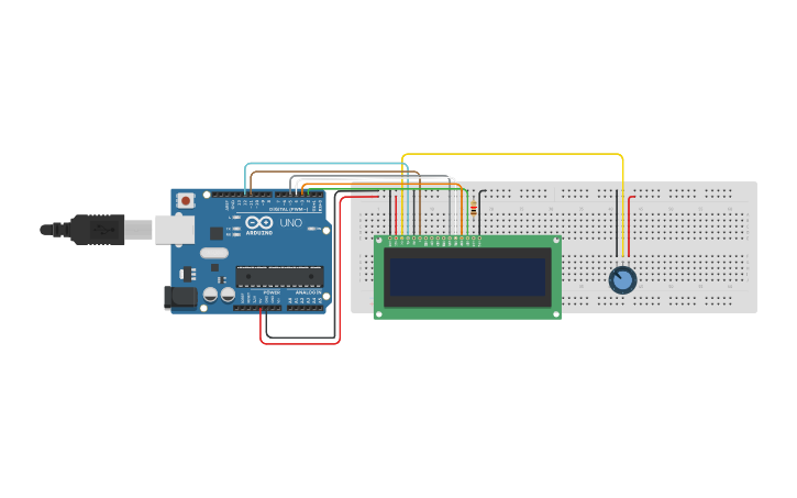 Circuit design Display - Tinkercad