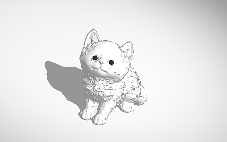 3D design Cat - Tinkercad