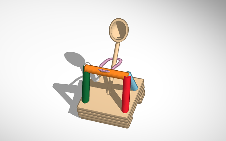 3D design Derpy catapult - Tinkercad