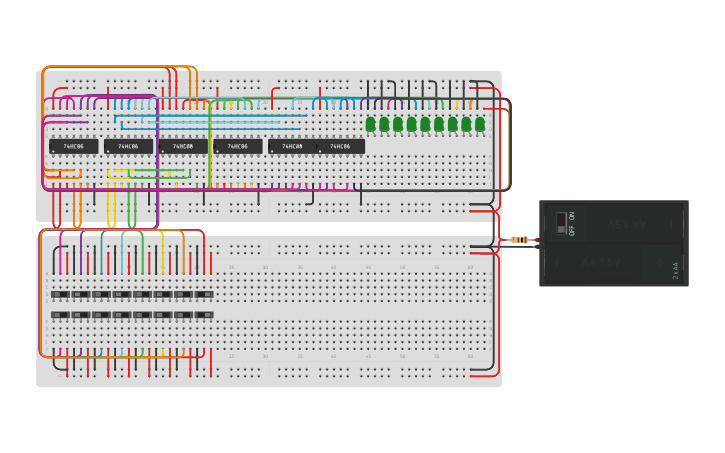 Circuit design Calculator - Tinkercad