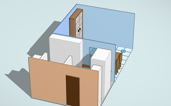 3D design Copy of Interior Design Challenge - Tinkercad