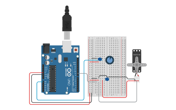 Circuit design Project 5- Mood Cue - Tinkercad