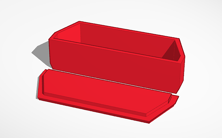 3D design trx4m trailer tool box - Tinkercad