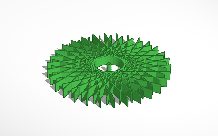 3D design fidget - Tinkercad