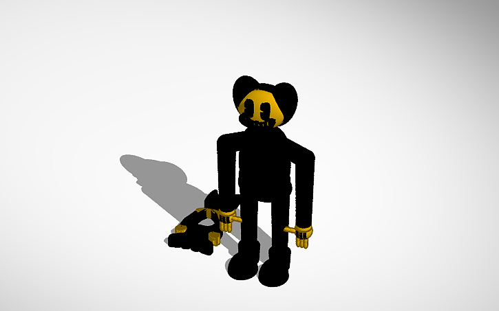 3D design Entry to Favorite Character Contest 2-bendy - Tinkercad