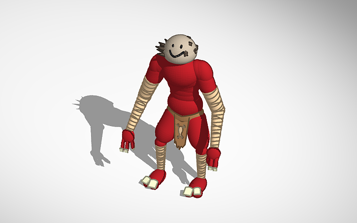 3D design Cursed Moblin - Tinkercad