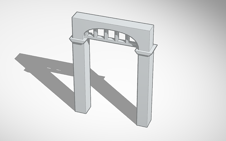 3D design Willow Grove Park - Tinkercad