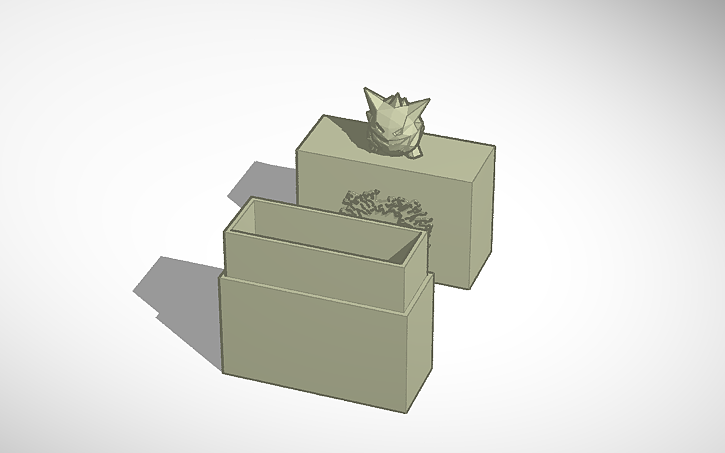 3D design Deck Box - Tinkercad