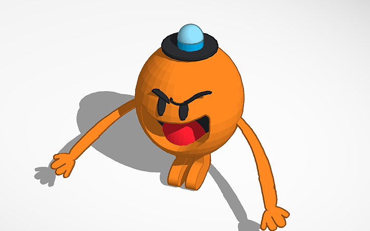 3D design Mr. Tickle, Mr. Men Show - Tinkercad