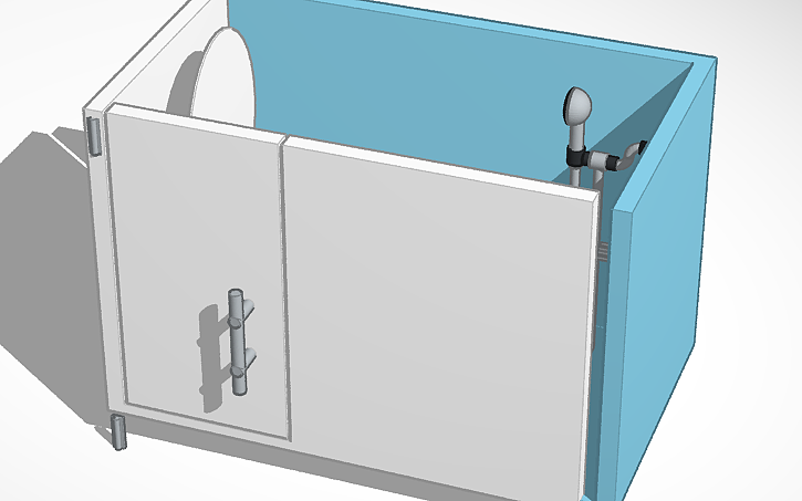 3D design SHOWER - Tinkercad