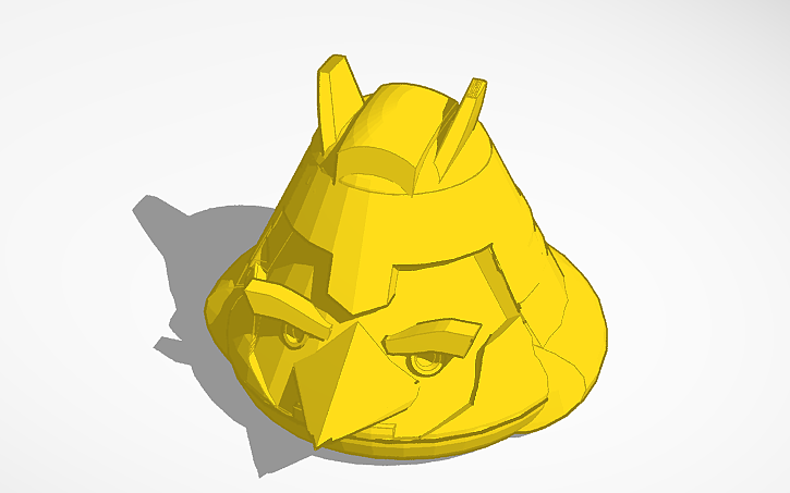 3D design Angry Birds Transformers Chuck Bumblebee V2 - Tinkercad