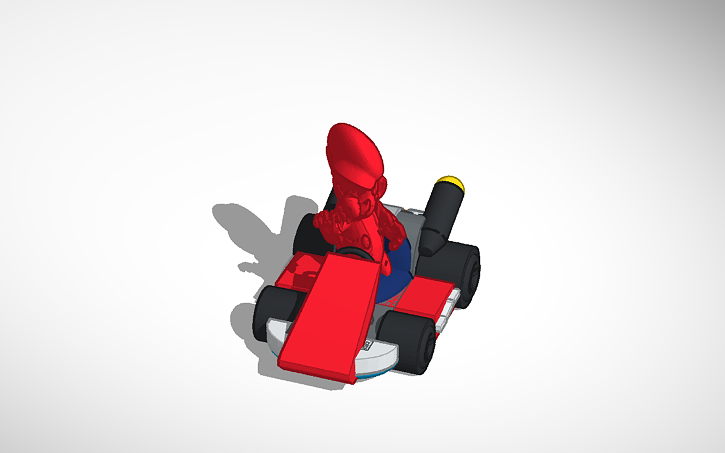3D design Mario In Mario Kart 8 - Tinkercad