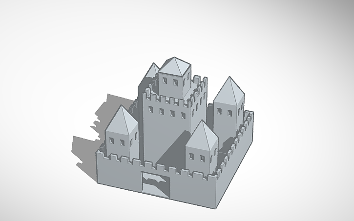 3D design Bry-Ann Dykes-Castle - Tinkercad