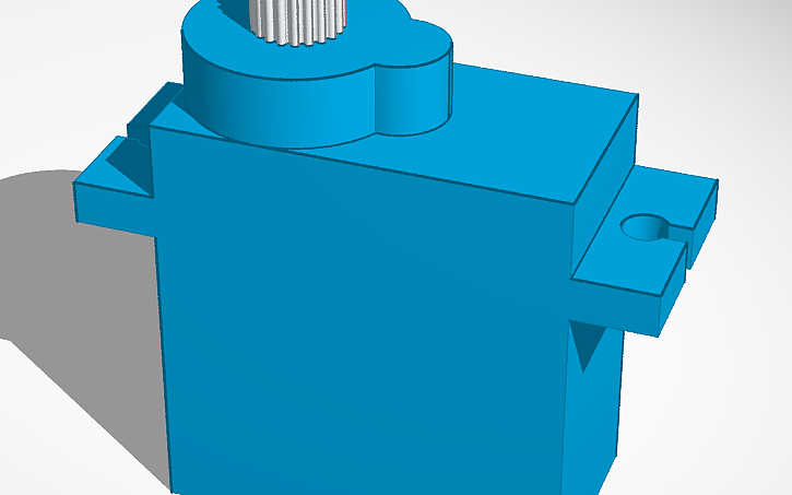 3D design Servo Motor SG90 - Tinkercad