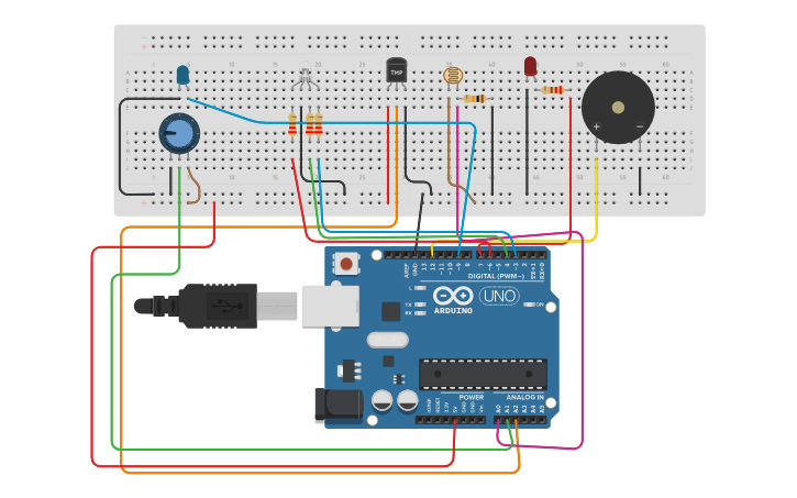 Circuit design 4th qtr. - VILLAREAL - Tinkercad