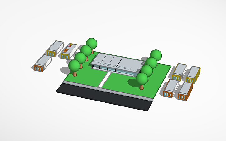 3D design My neighbourhood - Tinkercad