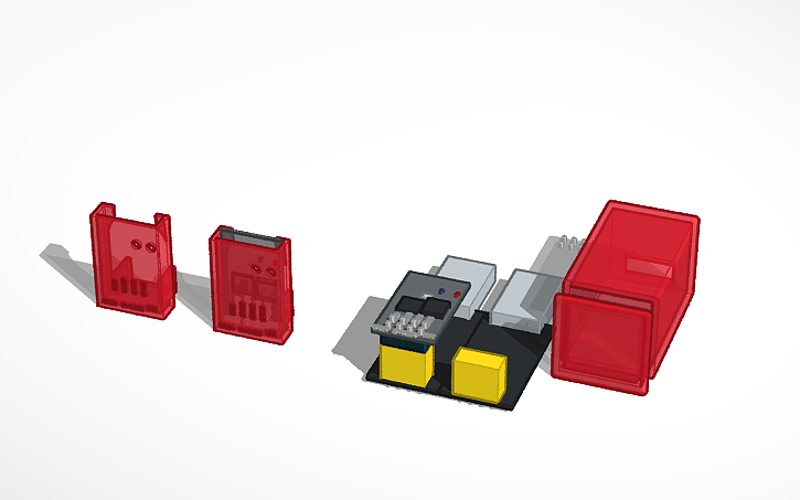 3D design ESP8266 ESP-01 - Tinkercad