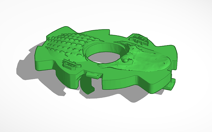 3D design Homebrew SuperKing Chip - Parlangua - Tinkercad