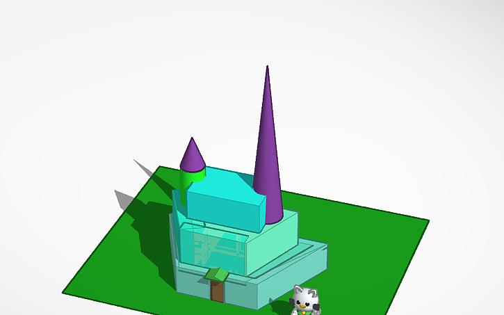 3D design Copy of House Challenge - Tinkercad