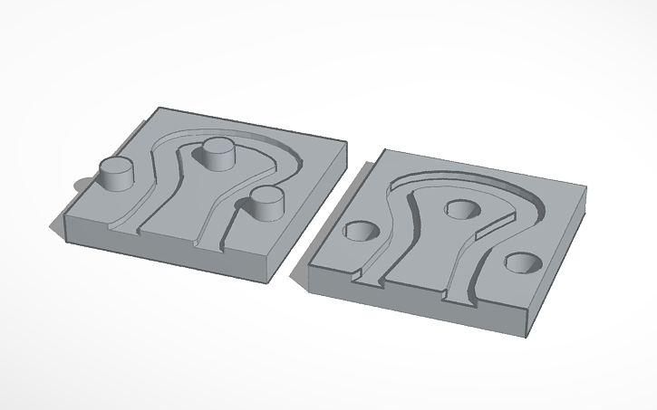 3D design Clip Holder - Tinkercad