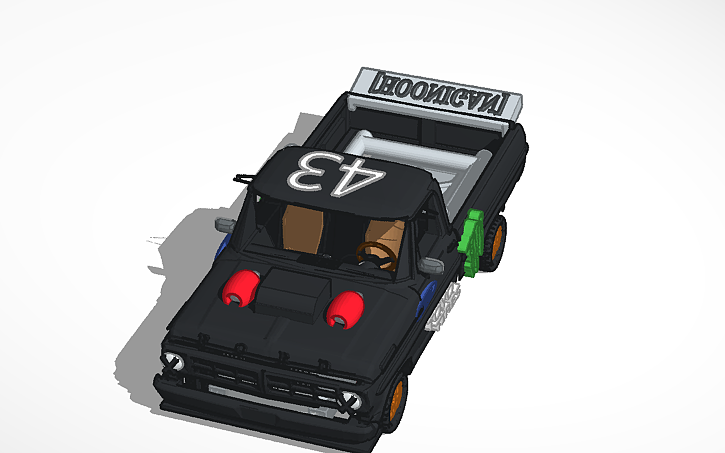 3D design Hoonitruck - Tinkercad