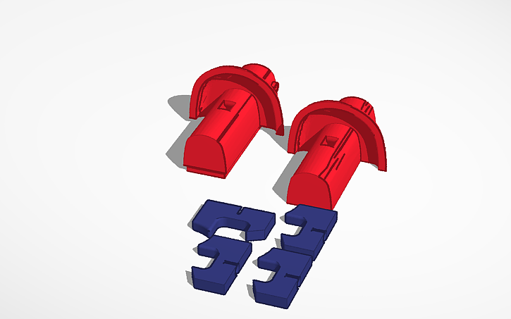 3D design Fiat 500 dash mount - Tinkercad