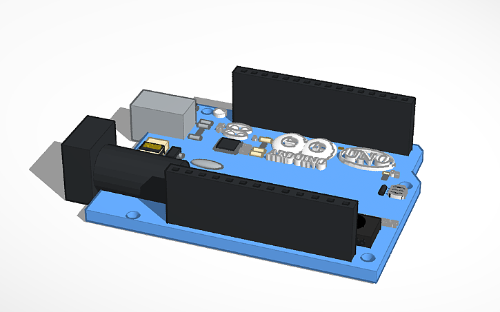 3D design Arduino UNO R3 - Tinkercad