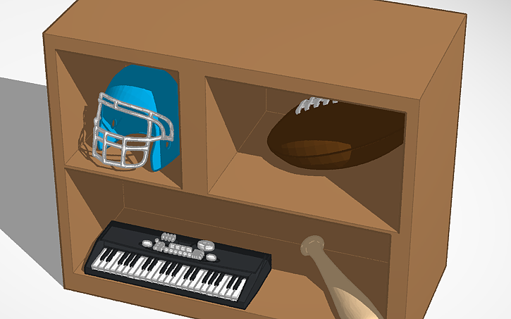 3D design cabinet - Tinkercad