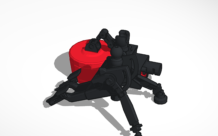 3D design Team Fortress 2 Sentry Gun figure - Tinkercad