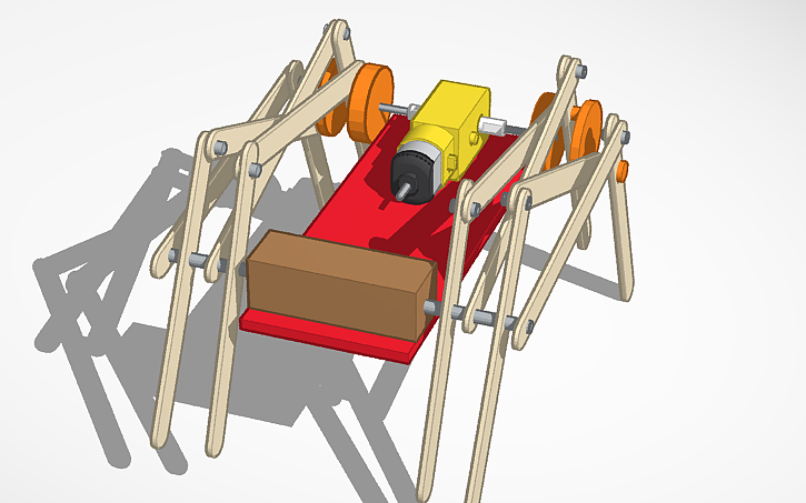 3D design Robot Insecto - Tinkercad