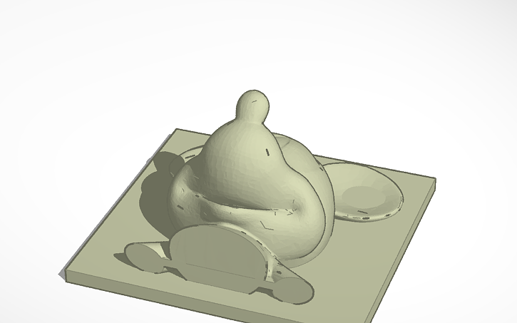 3D design mickey mouse - Tinkercad