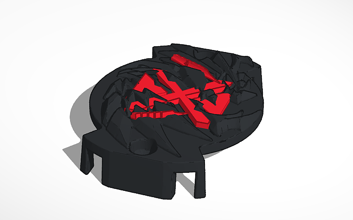 3D design Xeron Dual spin core PT2 - Tinkercad