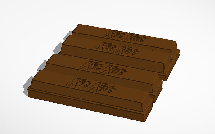 3D design Kit Kat Remix - Tinkercad