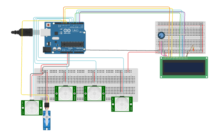 Circuit design iot mini - Tinkercad