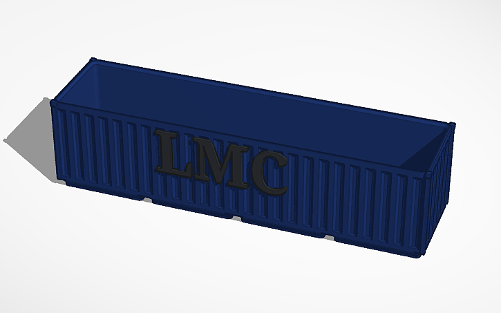 3D design Polo Shipping container - Tinkercad
