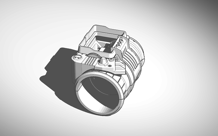3D design Pip-Boy - Tinkercad