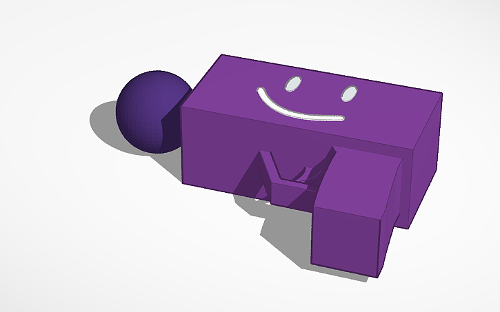 3D design BFDI Zappy - Tinkercad