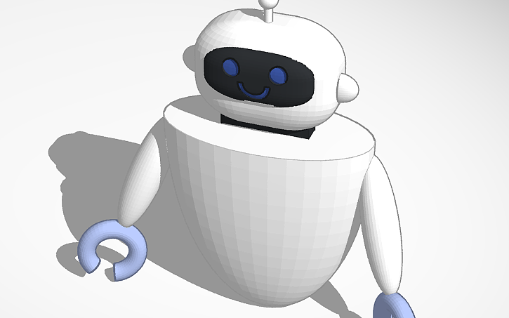 3D design Copy of 로봇공학 챗1 - Tinkercad