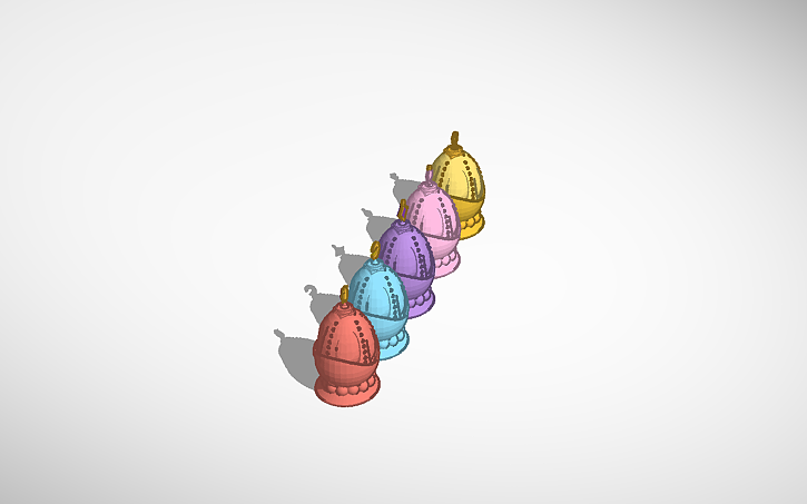 3D design madoka magica soul gems - Tinkercad