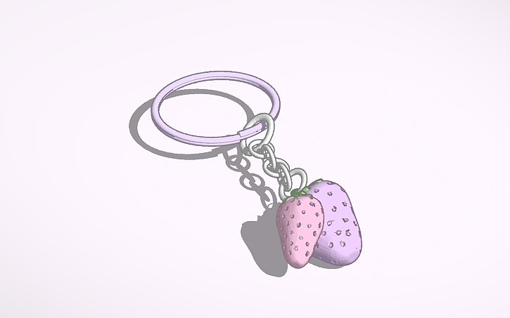 3D design Keychainn - Tinkercad