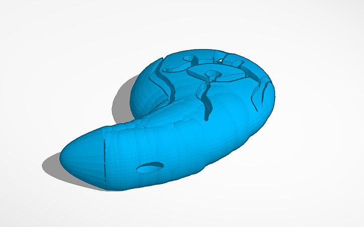 3D design Water Secret Stone - Tinkercad