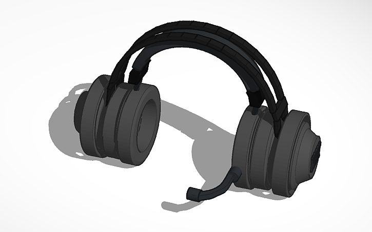 3D design razer nari essential headset - Tinkercad